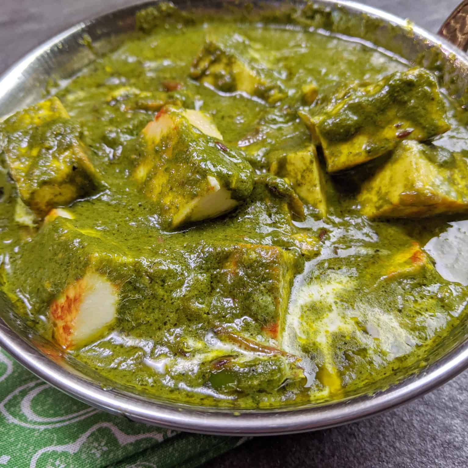 Indian Saag Paneer | SpiceBreeze