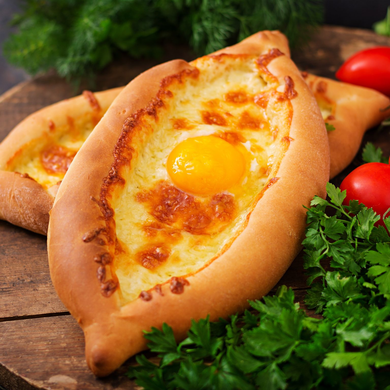 Georgian Khachapuri Cheese Bread | SpiceBreeze
