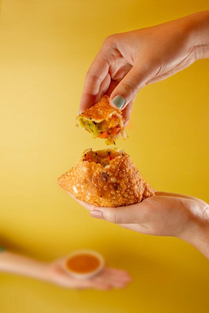 Samosas open | SpiceBreeze